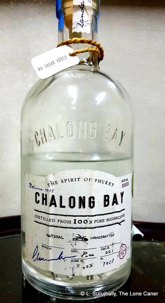 Chalong Bay White Rhum – Review – The Lone Caner