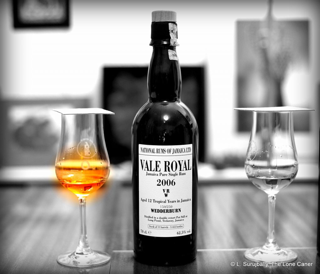 Velier NRJ “Vale Royale VRW” 2006 12 YO Jamaican Rum – Review – The ...