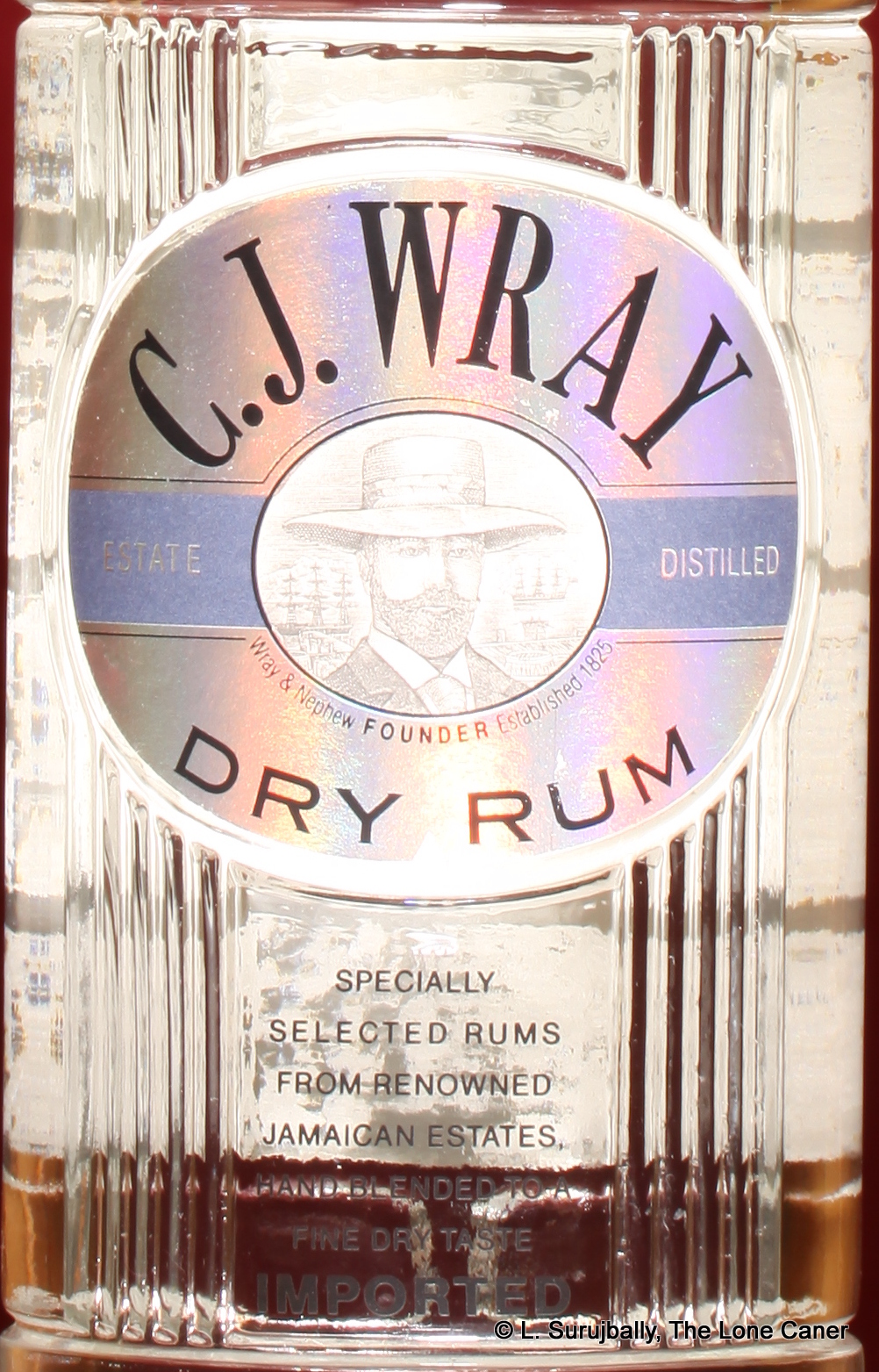 C.J.Wray White “Dry” Rum – The Lone Caner