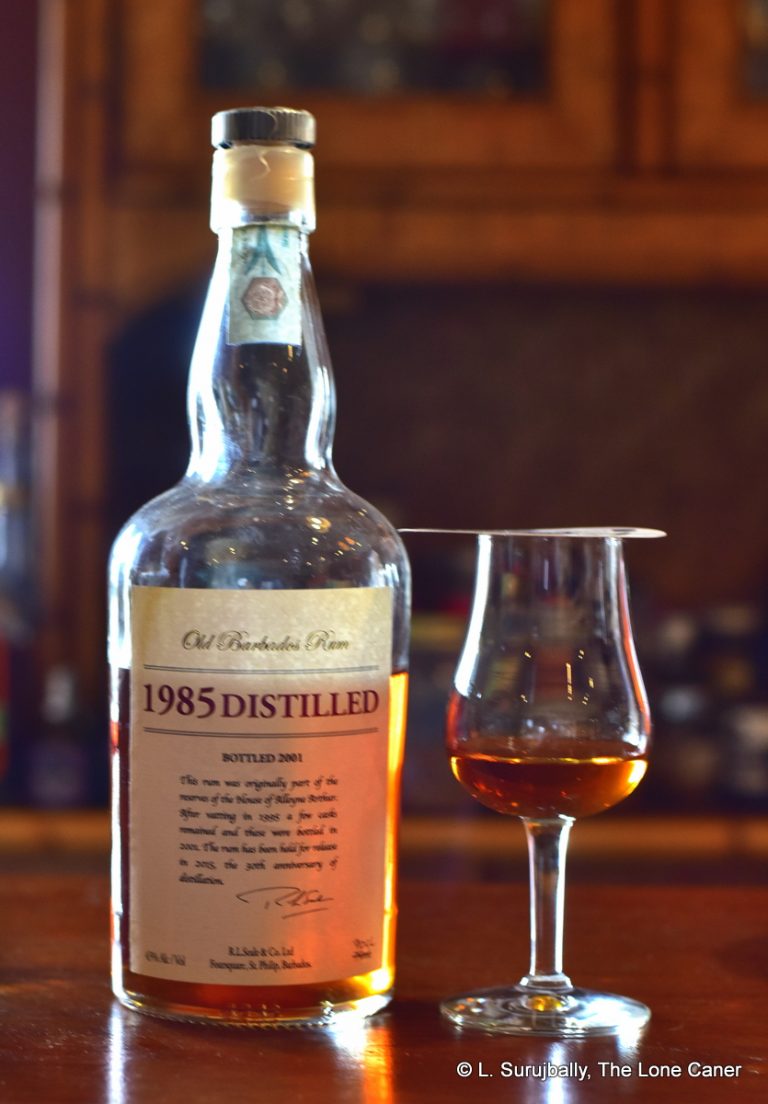 1985 Distilled Old Barbados Rum (Alleyne Arthur / Foursquare) – Review ...
