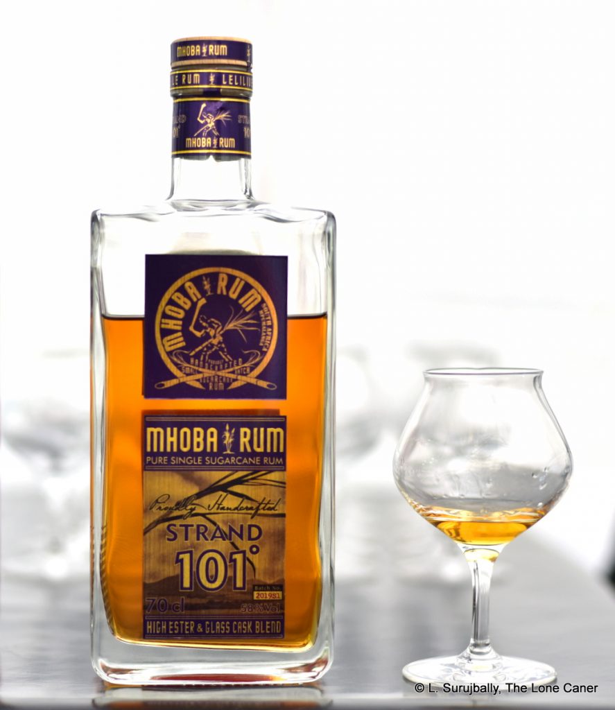Mhoba “Strand 101°” South African Rum – Review – The Lone Caner