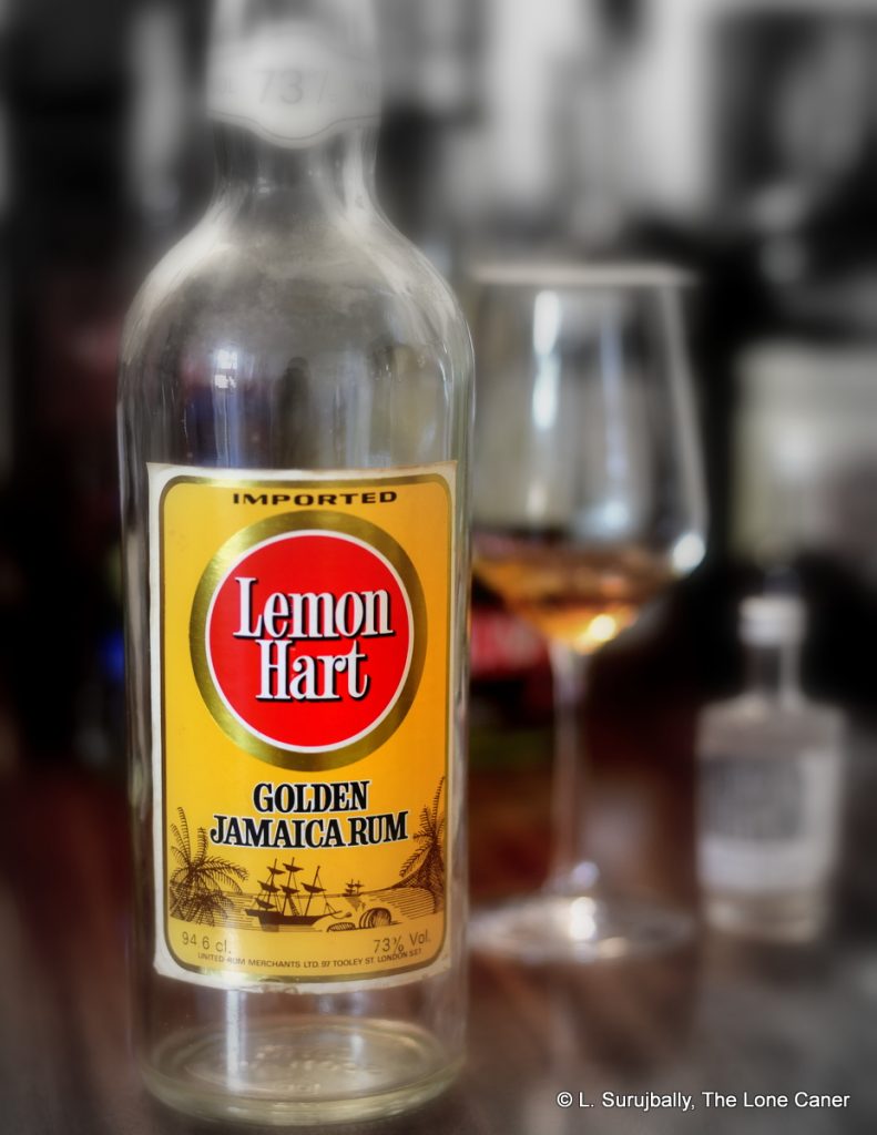 Lemon Hart Golden Jamaica Rum (1970s) – The Lone Caner