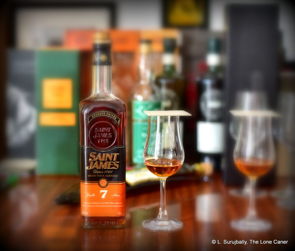 Saint James Rhum Vieux Agricole 7 Year Old – Review – The Lone Caner