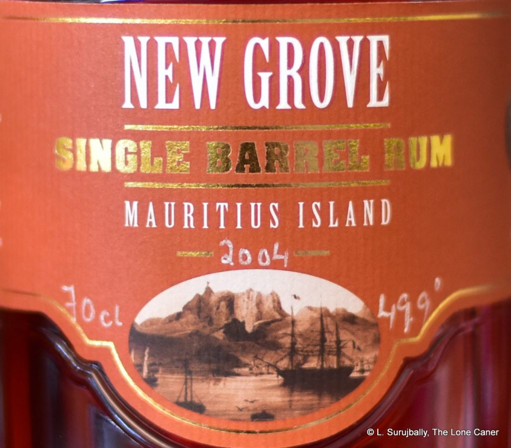 New Grove 2004 Single Barrel 9 YO Mauritius Rum – Review – The Lone Caner