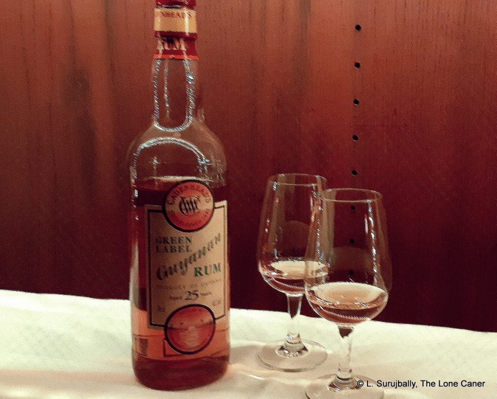 Cadenhead Green Label 25 Year Old Guyana Rum – Review – The Lone Caner