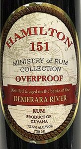 Hamilton 151 Overproof Rum – Review – The Lone Caner