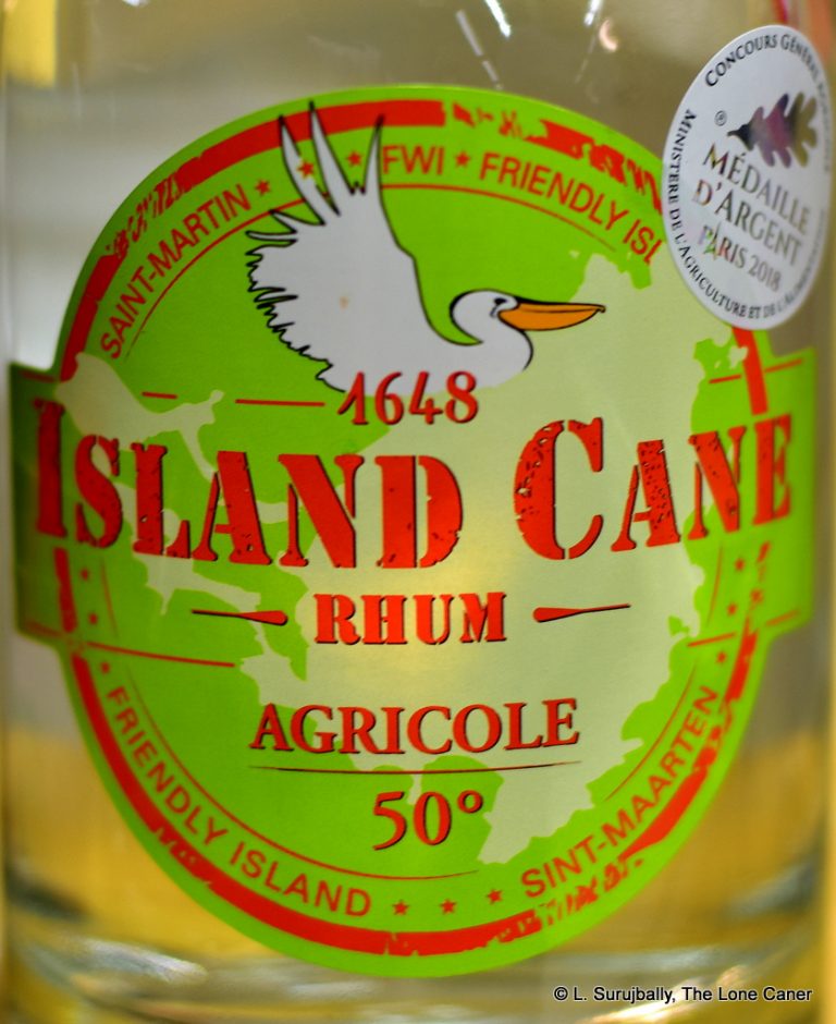 Island Cane Rhum Agricole Blanc 50º – Review – The Lone Caner