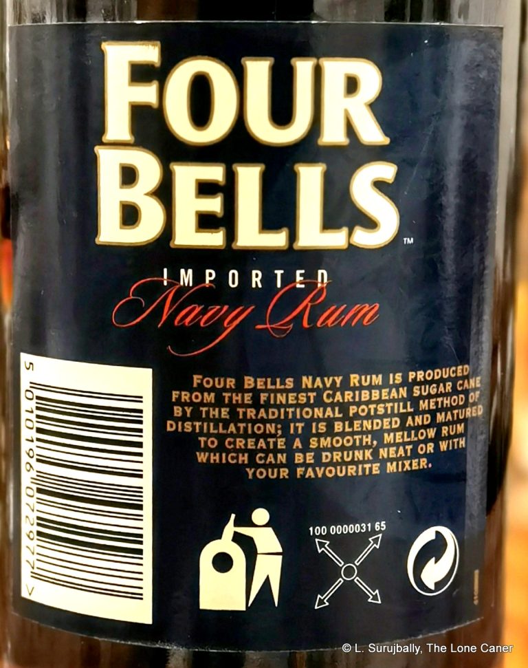 Four Bells Imported Navy Rum (1970s/1980s) – The Lone Caner
